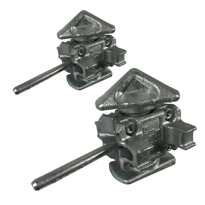 Twist Lock Stacking Pin for Shipping Containers (2 pack)